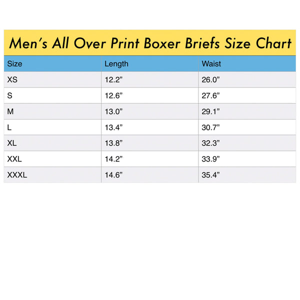 FISH AND A NAUTICAL MAP Men's All Over Print Boxer Briefs – Bønes and ...